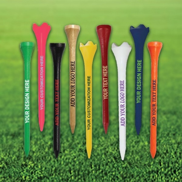 Logo 3 1/4" Golf Tees - 1,500