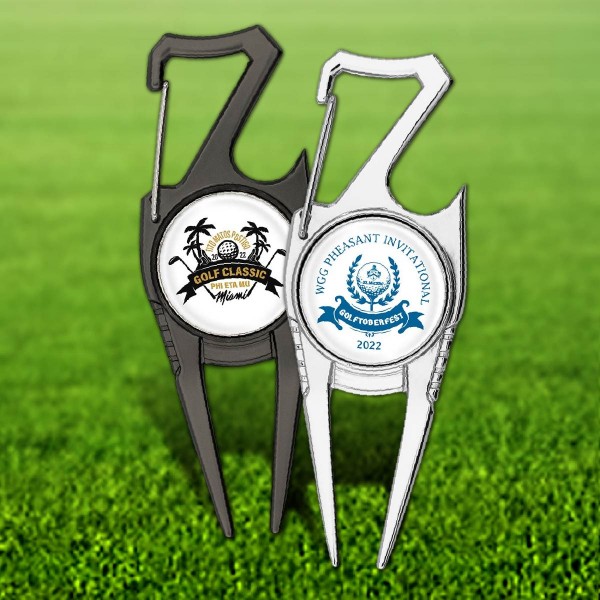Custom Golf Divot Repair Tools | Personalized Logo Divot Tools