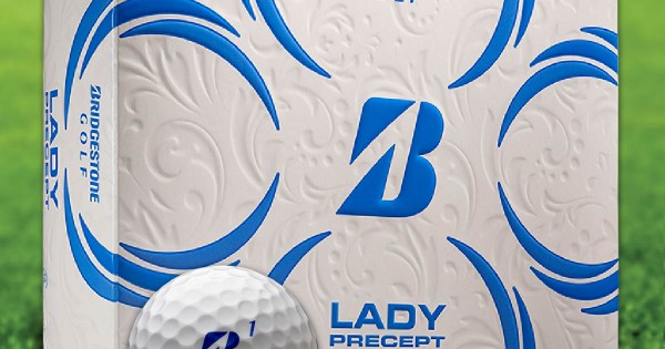 Bridgestone Lady Precept Custom Logo Golf Balls / Dozen