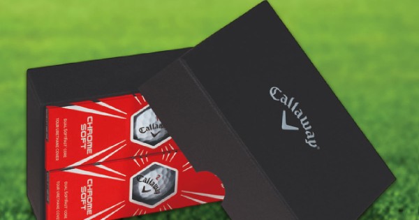 Callaway 6-Ball Box in Black