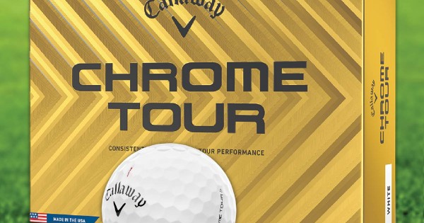Callaway Chrome Tour Custom Logo Golf Balls / Dozen