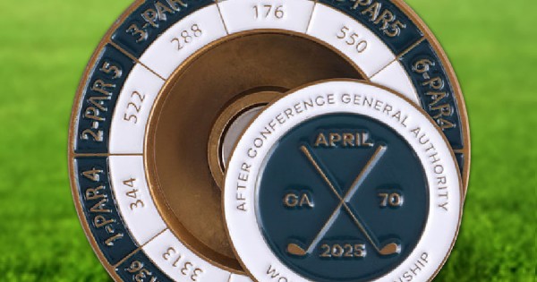 Magnetic Golf Ball Marker Coin